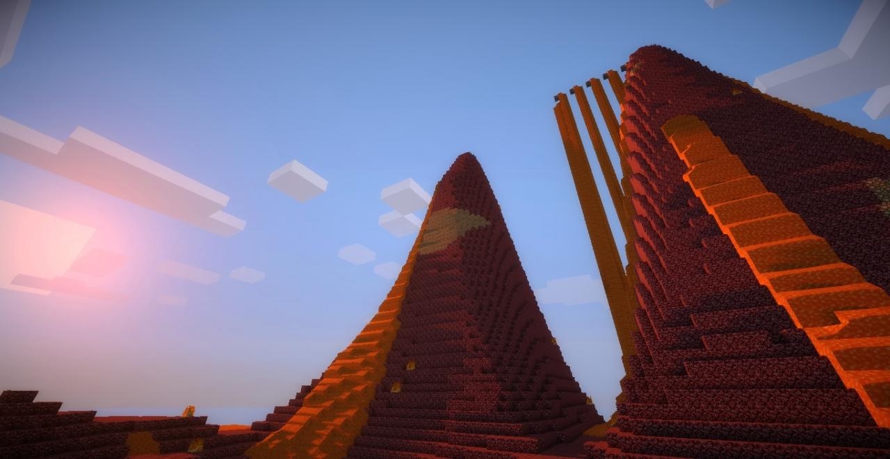 Hungercraft Hell islands Minecraft Map