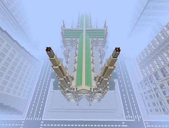 St Patricks Cathedral [1:1 Scale] Minecraft Map