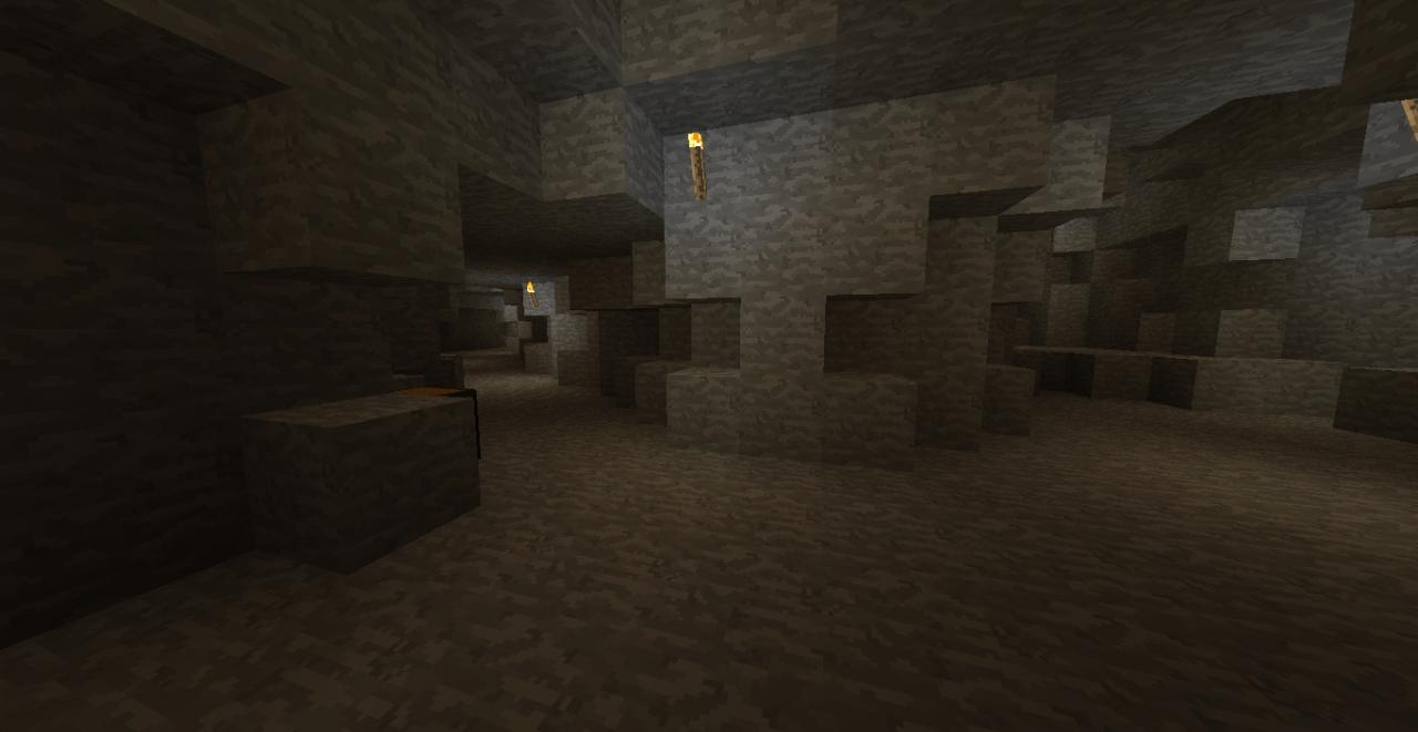 Cave Survival Games Minecraft Map