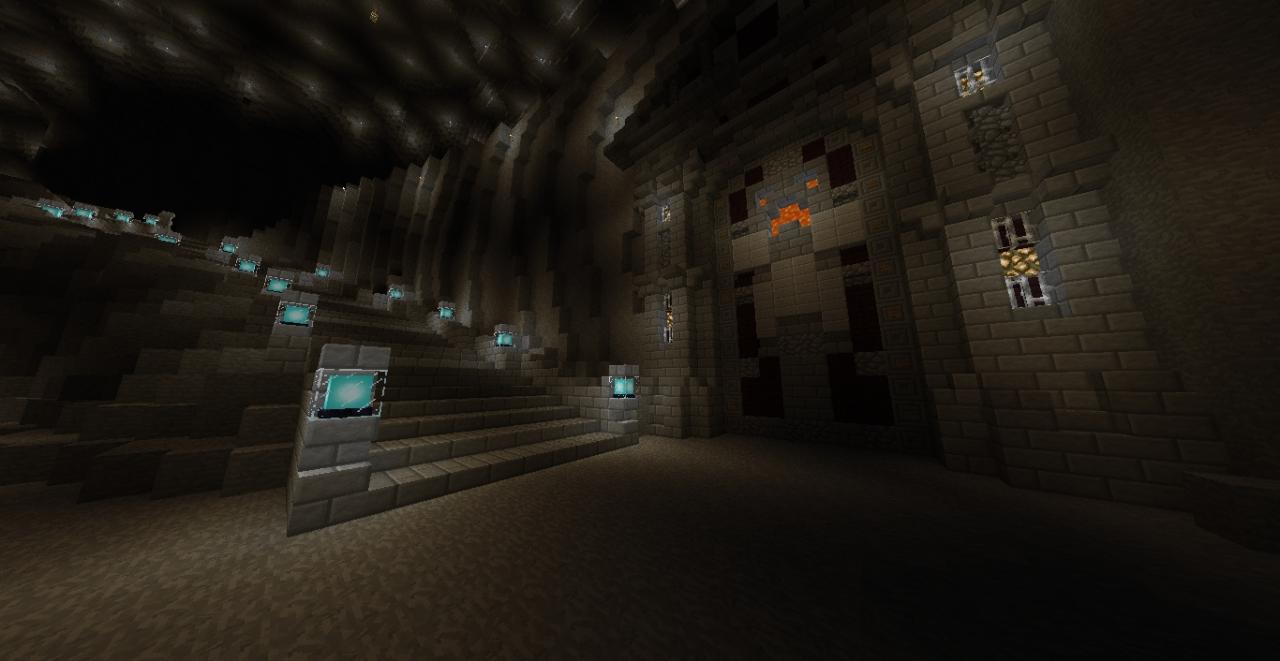 Cave Survival Games Minecraft Map