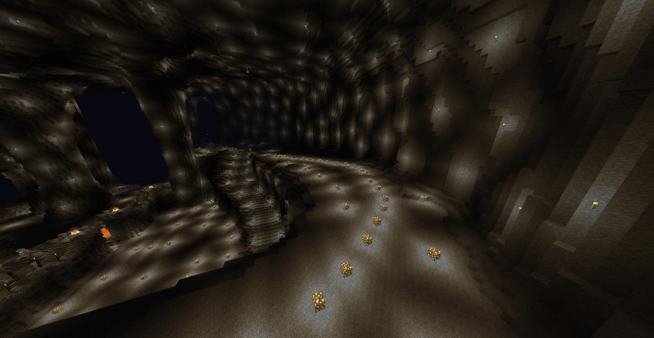 Cave Survival Games Minecraft Map