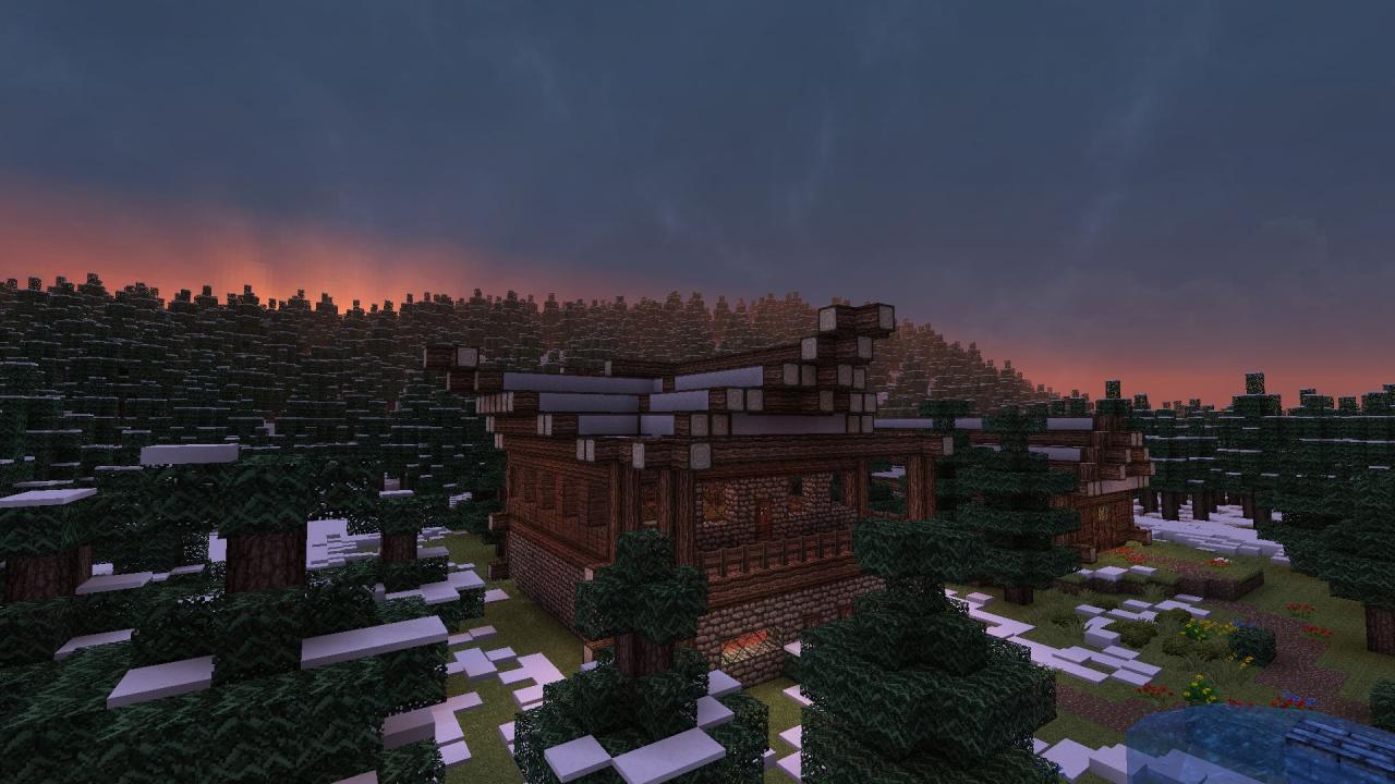 Private Ski Resort Minecraft Map