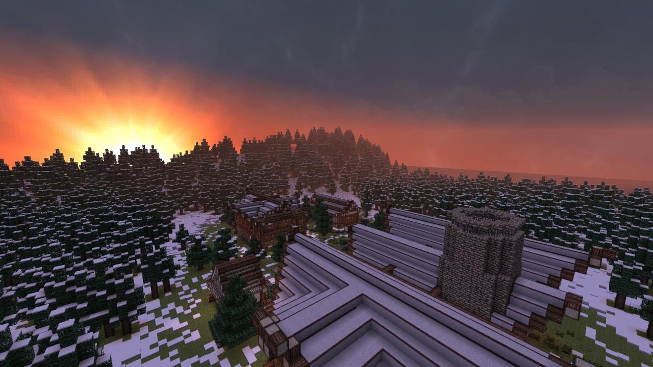 Private Ski Resort Minecraft Map