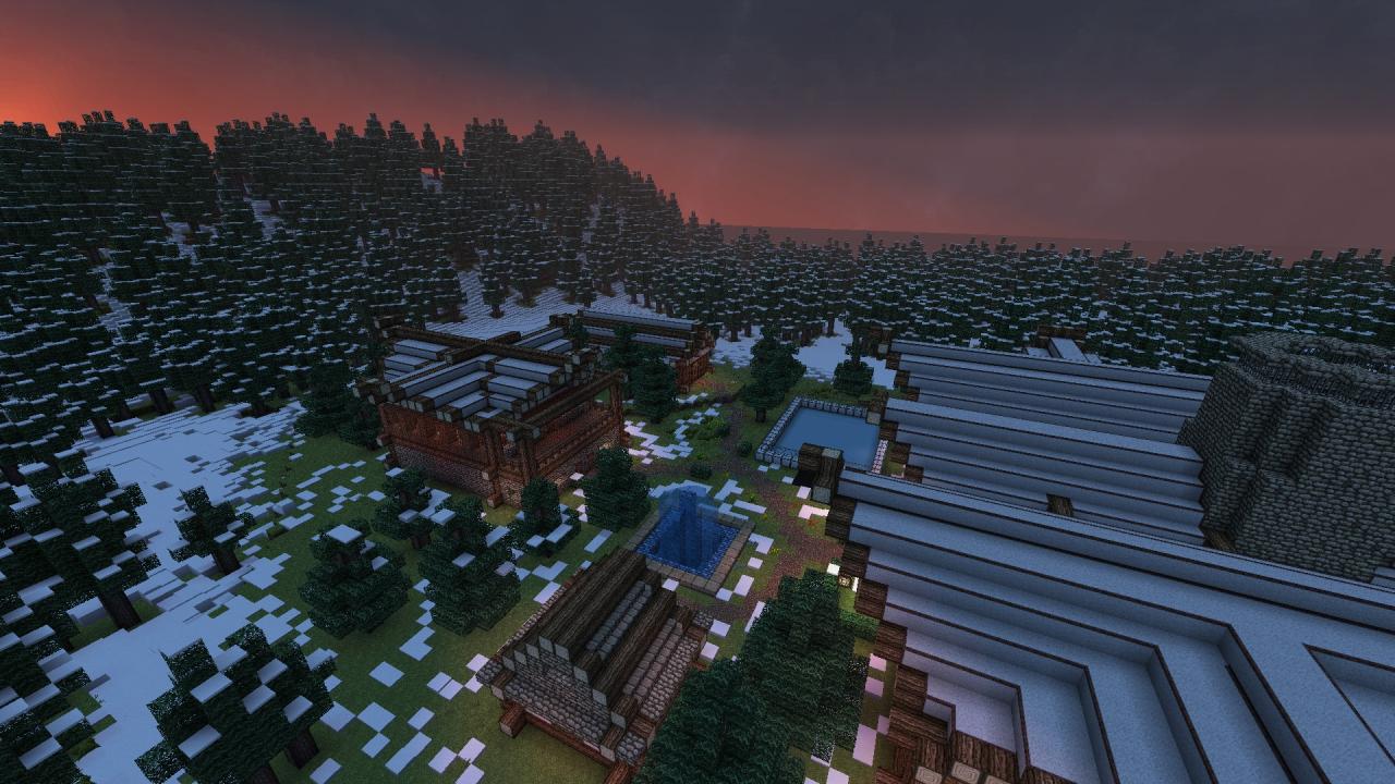 Private Ski Resort Minecraft Map
