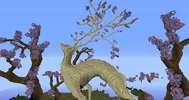 Petal Deer Minecraft Map