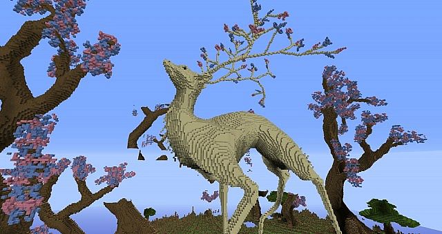 Petal Deer Minecraft Map
