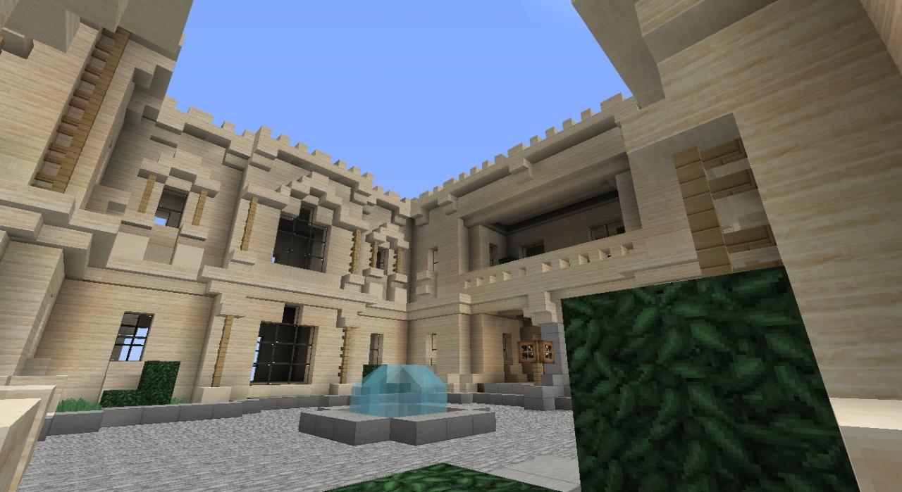 Egyptian Mansion Minecraft Map