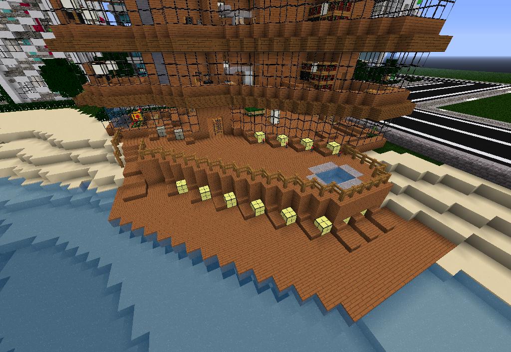 Eguzkia - A Modern Sky Scraper By EMS49 Minecraft Map