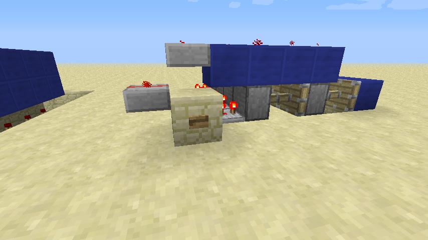 Horizontal Double piston extender Minecraft Map