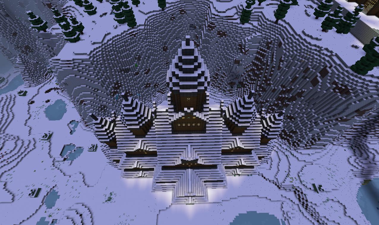 Tveiryr Castle (Norse Fantasy Build) Minecraft Map