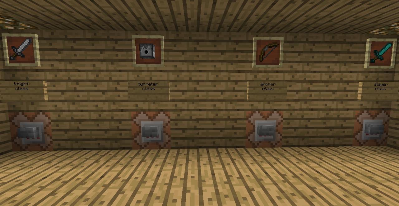 hillside bases Minecraft Map