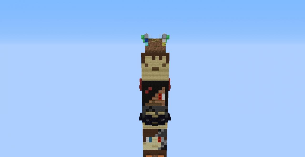 MineCraft Friend Head Survival Minecraft Map