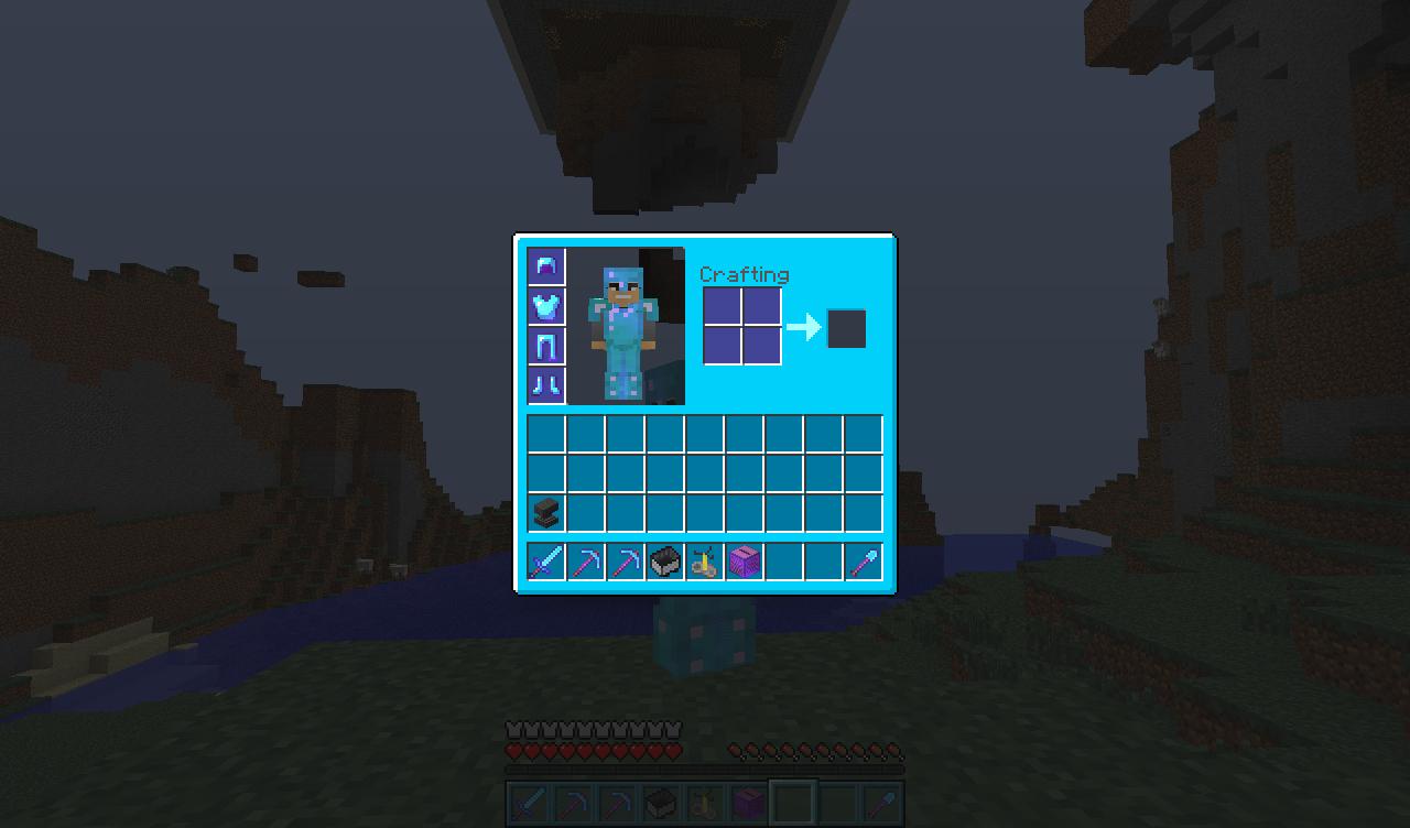 Diamond GUI Pack Minecraft Texture Pack