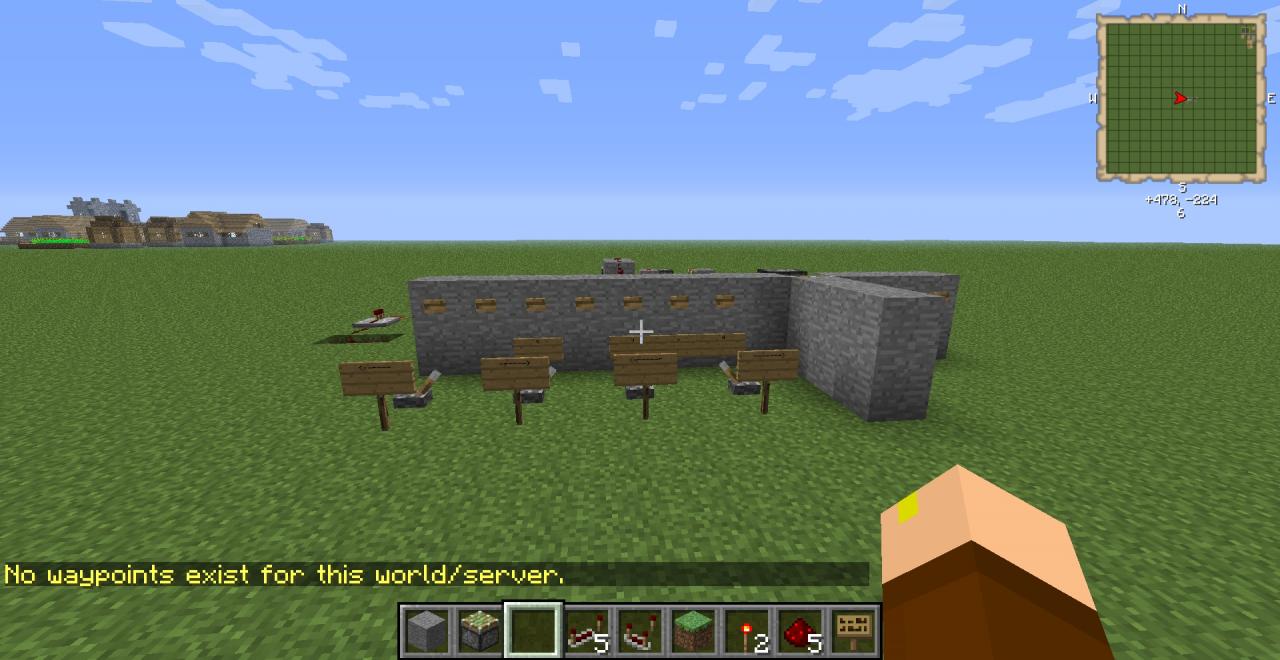 secret code Minecraft Map