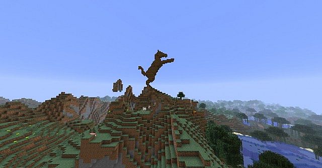 Horse statues | medium sized Minecraft Map