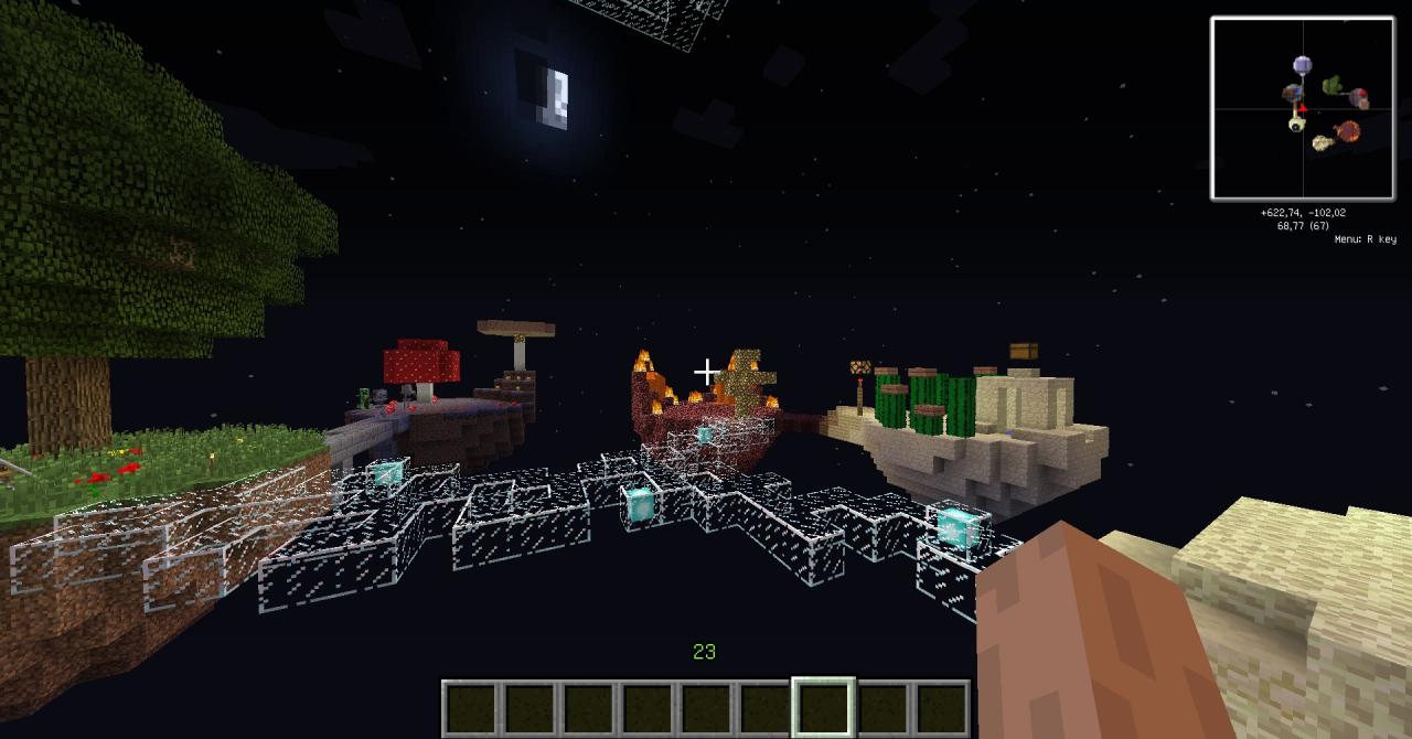 Planets - New Awesome Arena for MobArena on Bukkit Minecraft Map