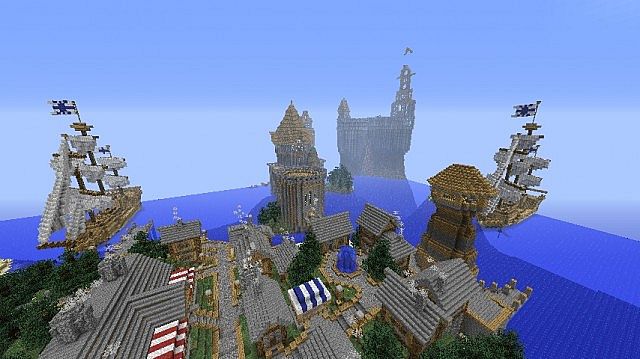 Tenack rpg world Minecraft Map