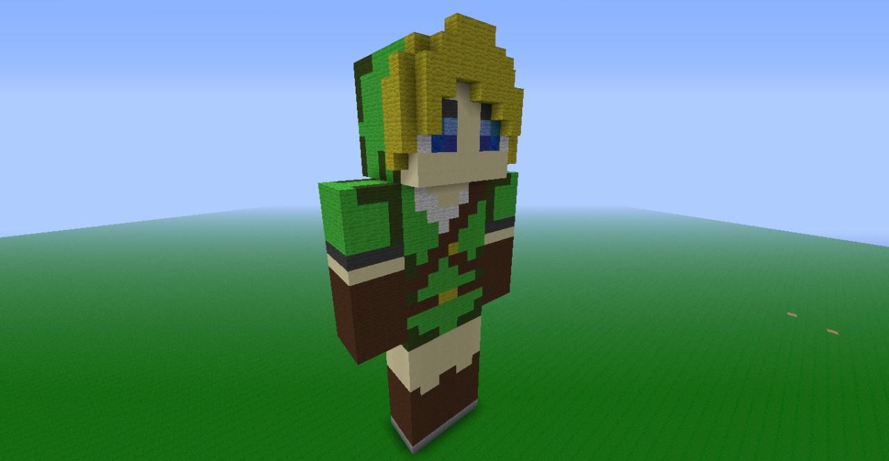 "Link" Statue Minecraft Map
