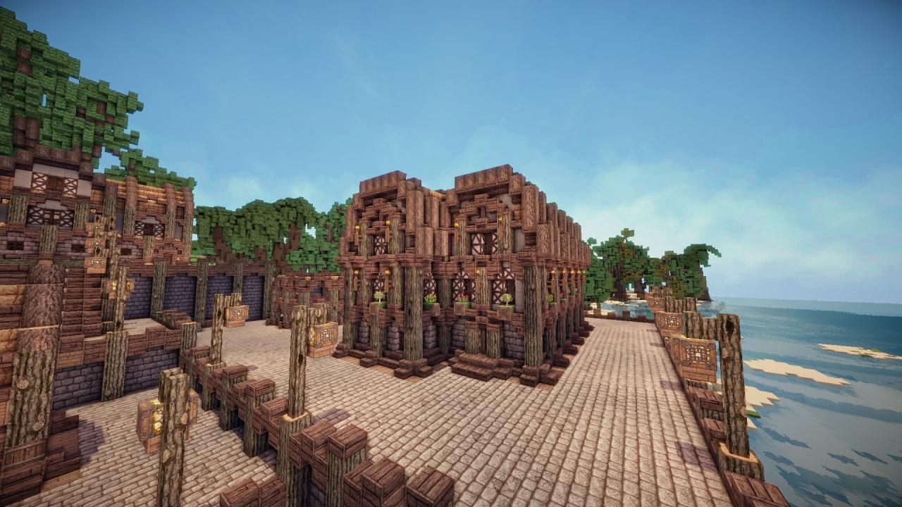 Bornefire Port Minecraft Map