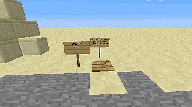 MINECRAFT TRAPS Minecraft Map