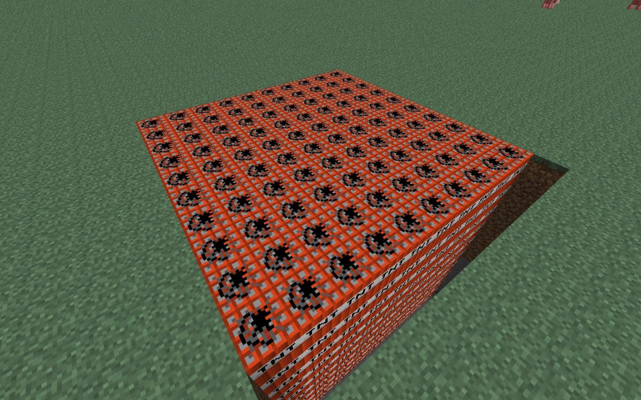 1,000 pieces of TNT Minecraft Map