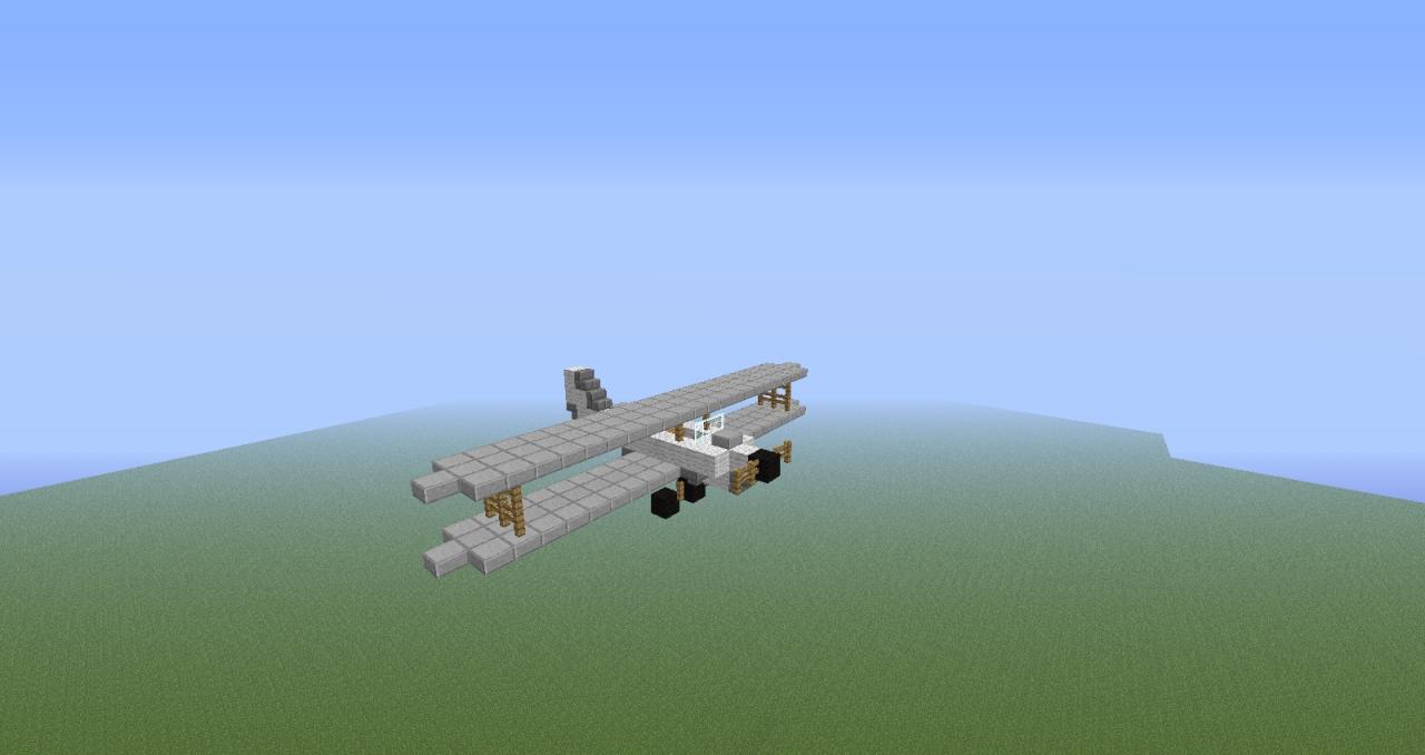 Biplane Minecraft Map