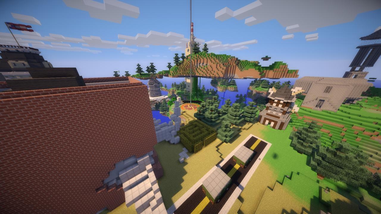 Skylands Survival Games Minecraft Map