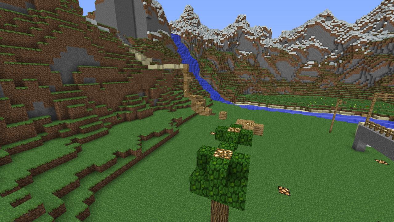 Minecraft 'Running to School Minecraft Map