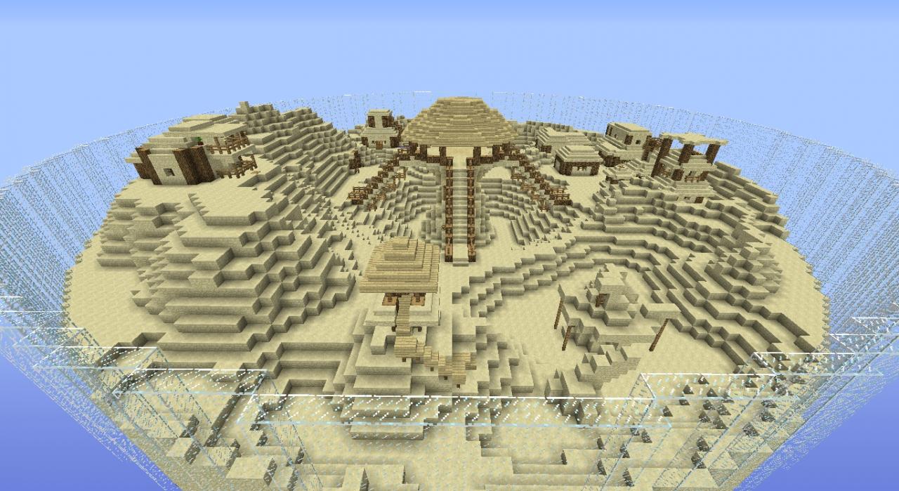 Desert PvP arena Minecraft Map