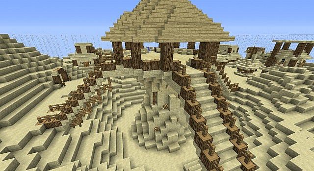 Desert PvP arena Minecraft Map
