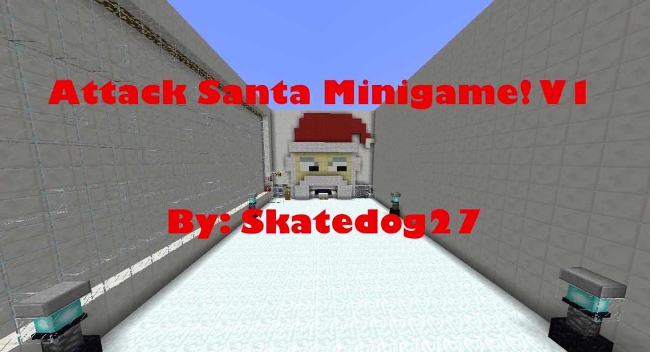 Attack Santa V1 Minigame! Minecraft Map