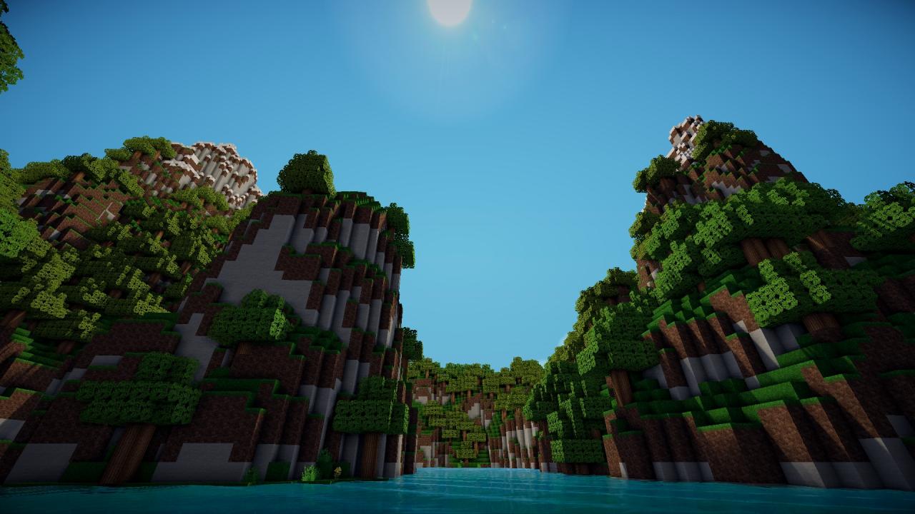 Epic mountains Minecraft Map