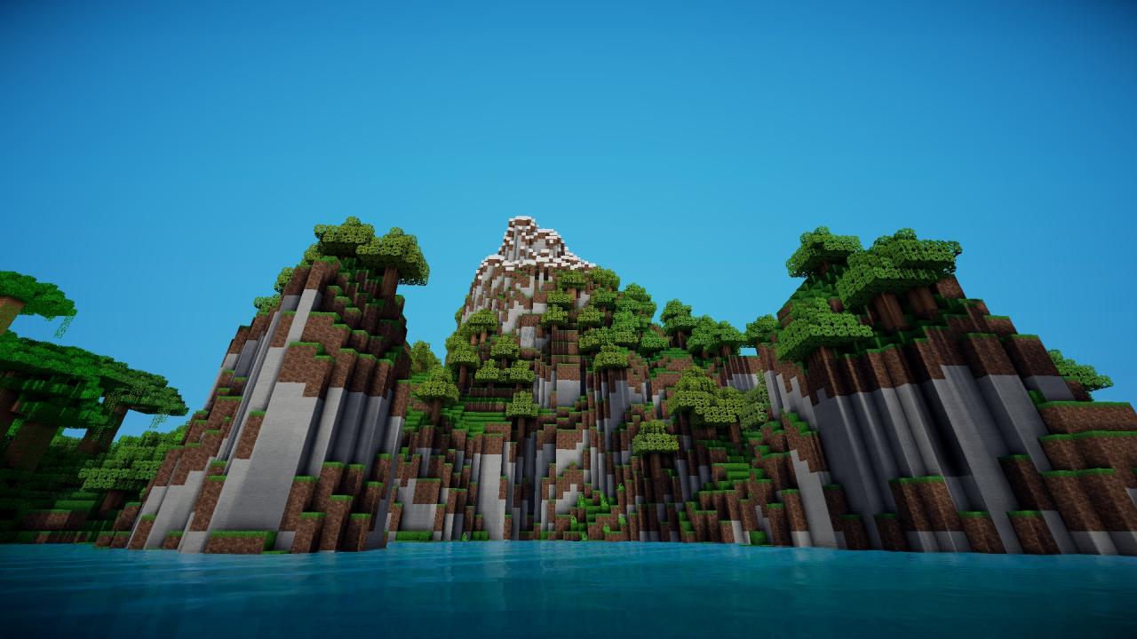 Epic mountains Minecraft Map