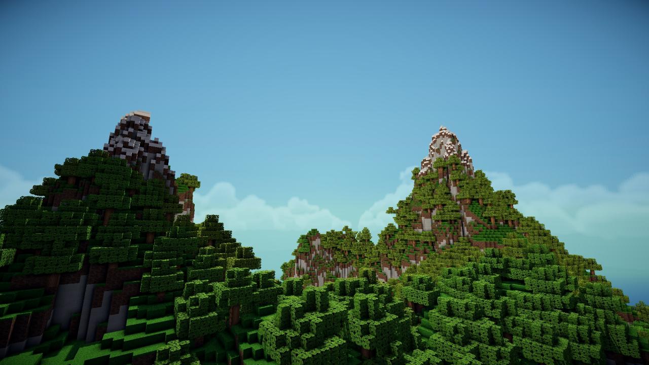 Epic mountains Minecraft Map