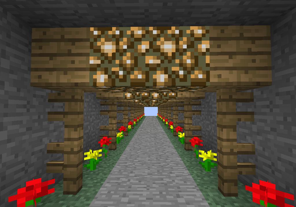 Mountain Tunnel Minecraft Map