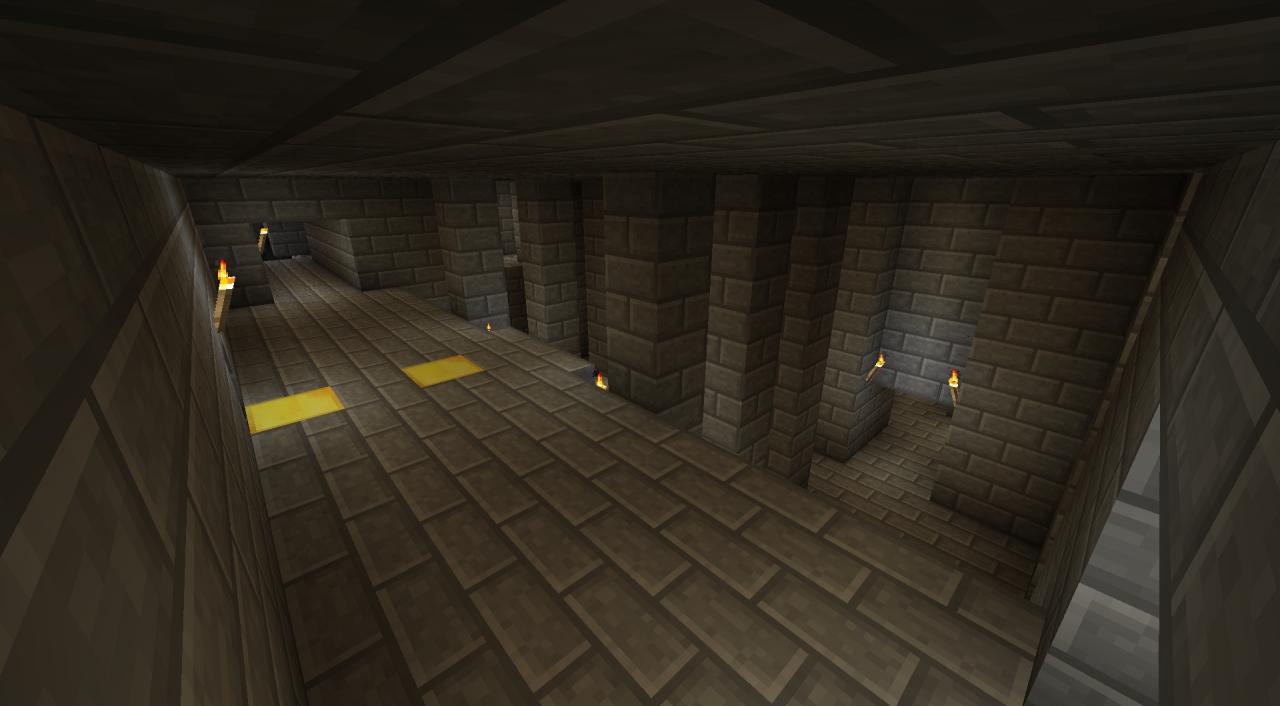 Working Aliens vs. Predator Pyramid (AVP pyramid) Minecraft Map