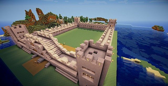 Castle Starter For Anyone To Use! Minecraft Map