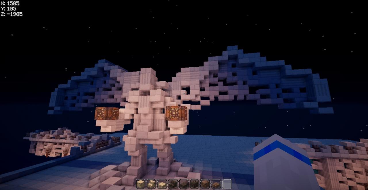 My Angel Statue Minecraft Map