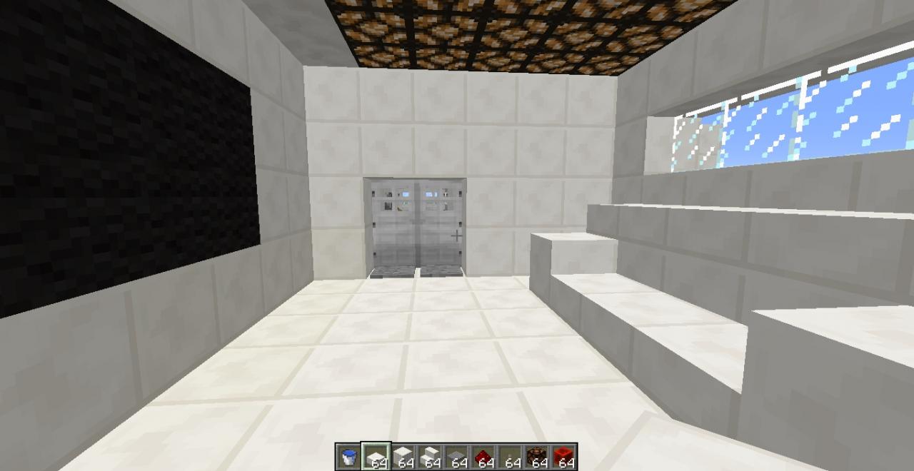 modern house Minecraft Map