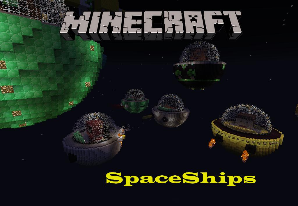 Minecraft statki kosmiczne (SpaceShips) Minecraft Map