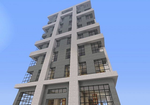 Modern skyscraper Minecraft Map