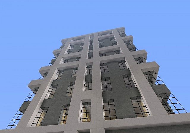 Modern skyscraper Minecraft Map