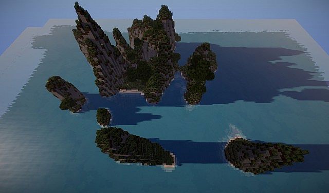 cliffs Minecraft Map