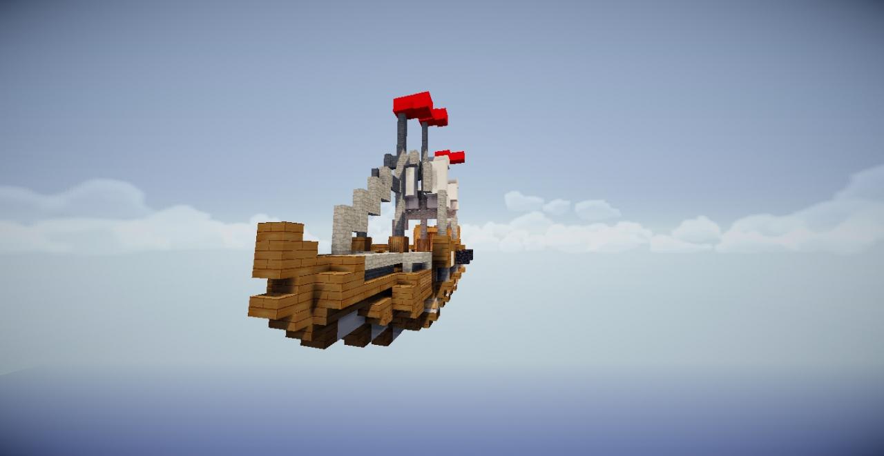 Sky Ship Minecraft Map