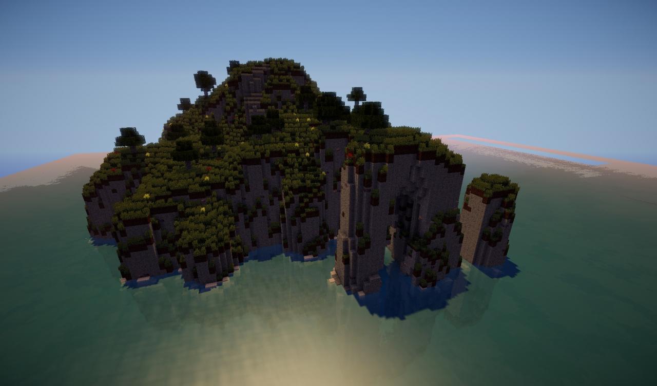 island Minecraft Map