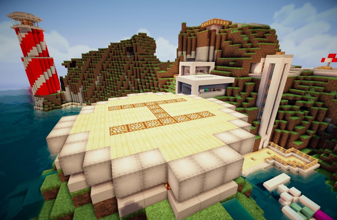 Modern Mountain Condo Minecraft Map