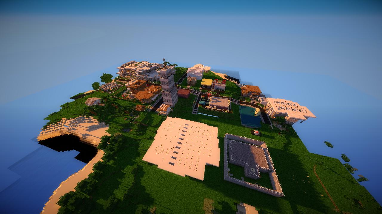 Small Modern City Minecraft Map