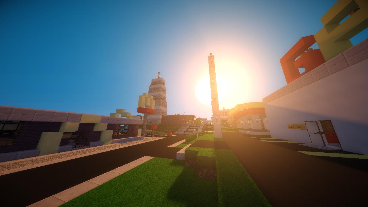 Small Modern City Minecraft Map