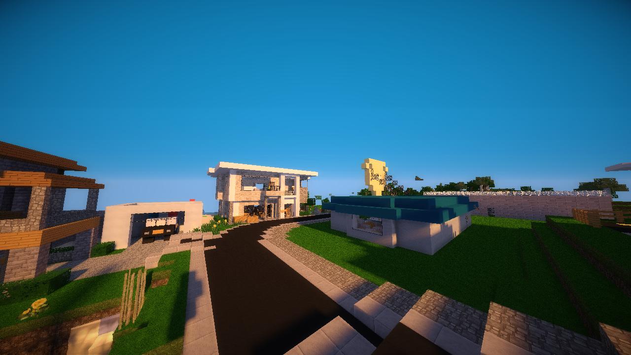 Small Modern City Minecraft Map