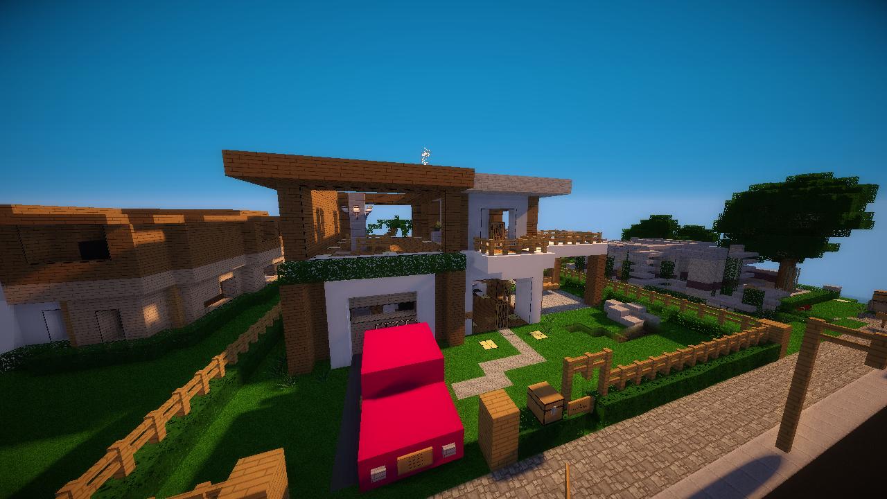 Small Modern City Minecraft Map